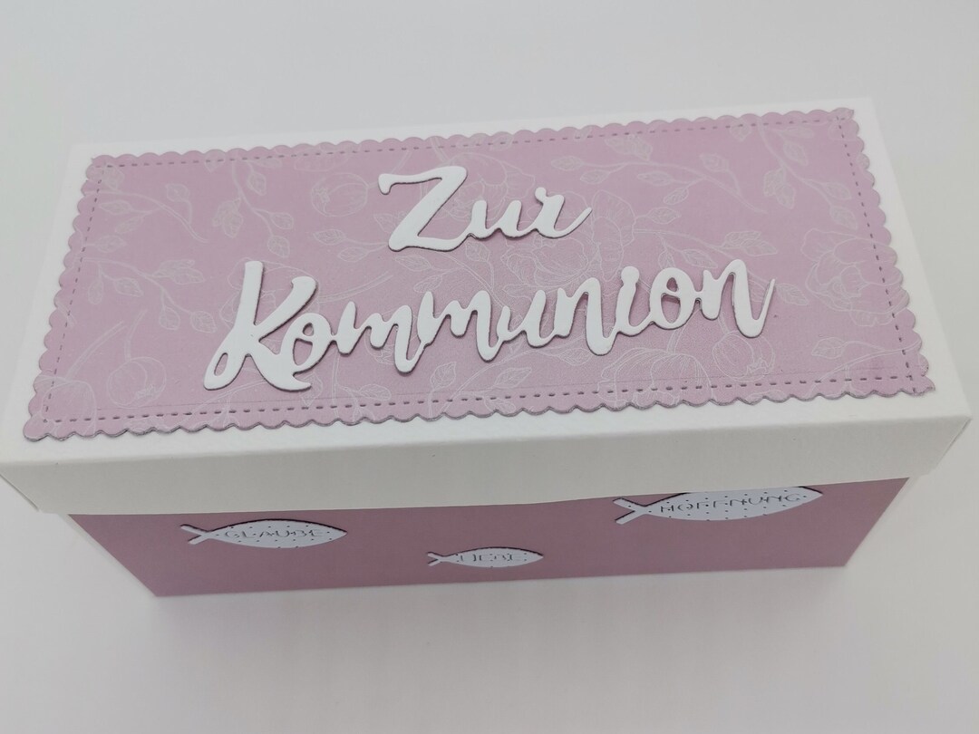 Explosion Box Communion/baptism, First Communion, Money Gift, Holy ...