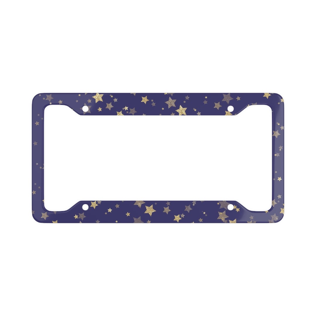 Star License Plate Frame - Etsy