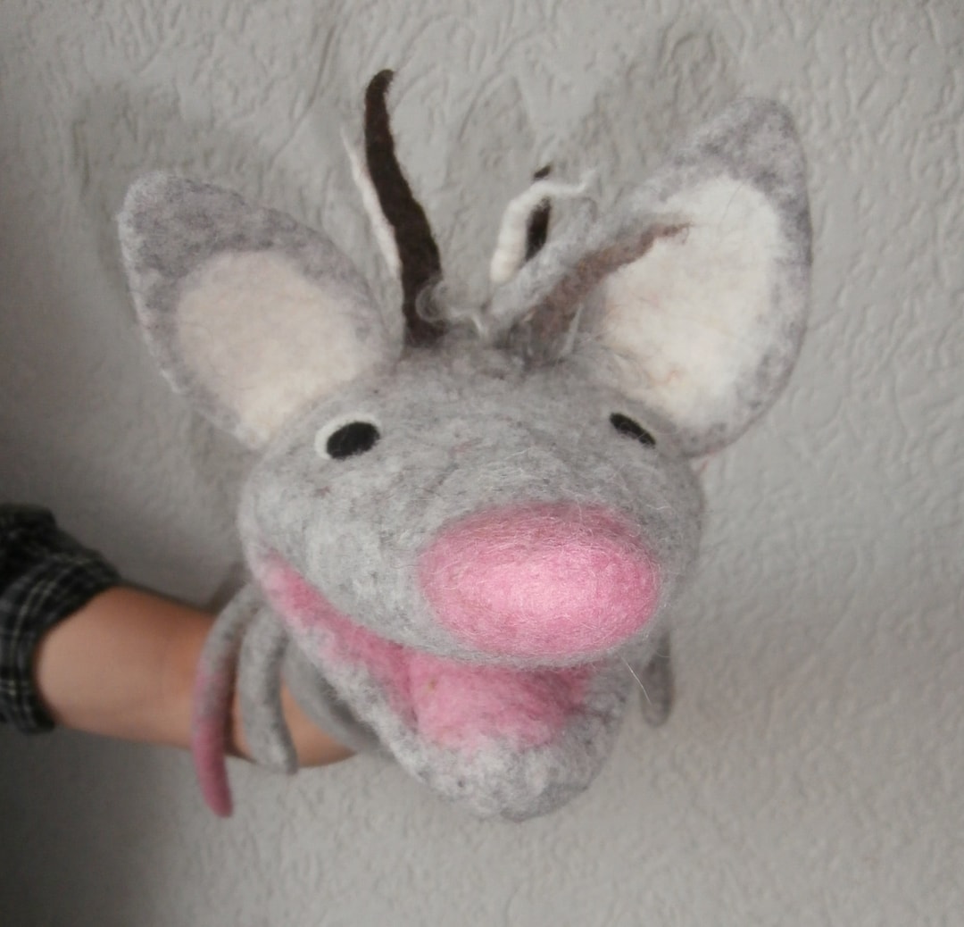 Hand Puppet naughty Rat - Etsy