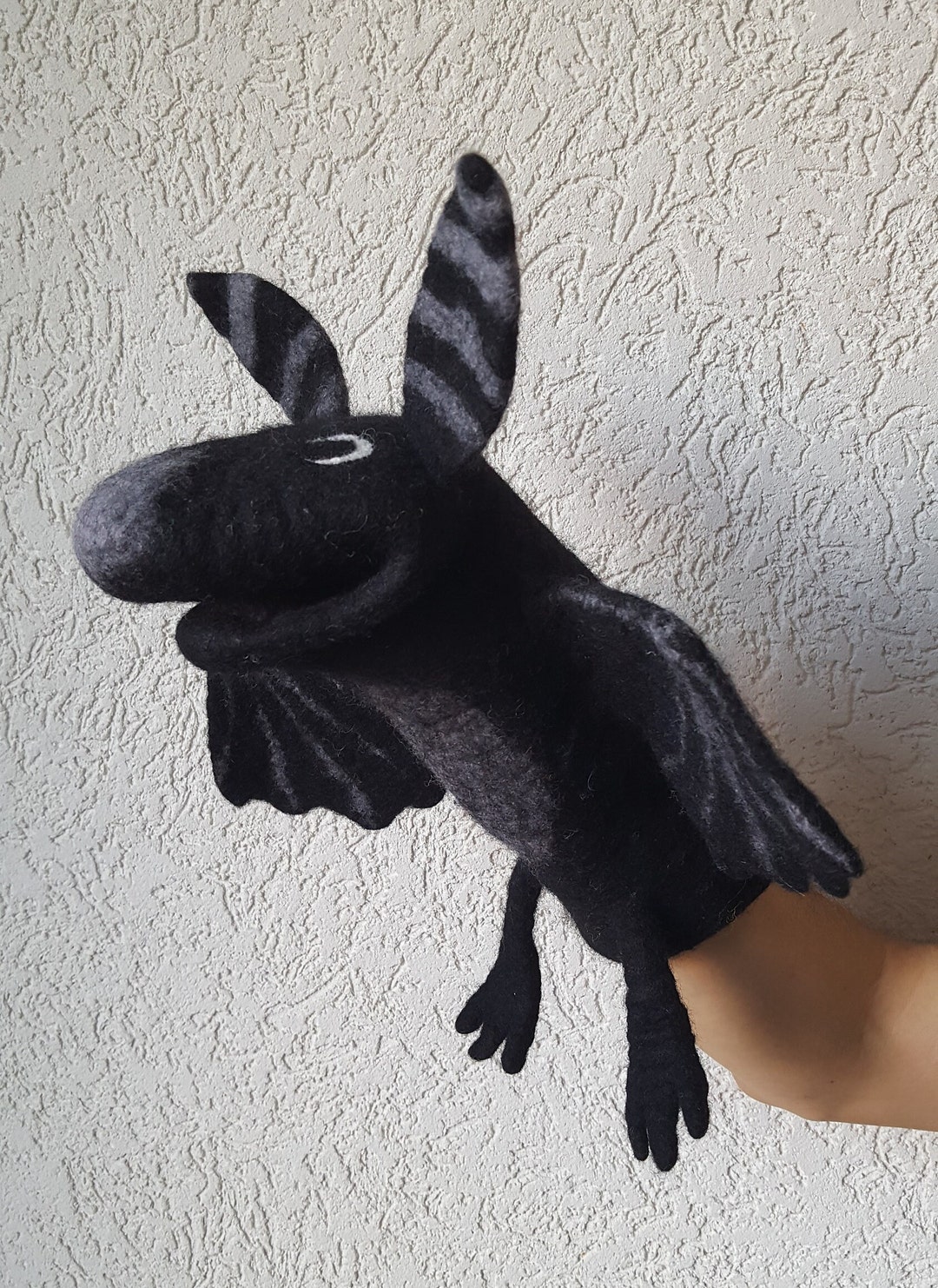Hand Puppet fluttermouse Bat - Etsy