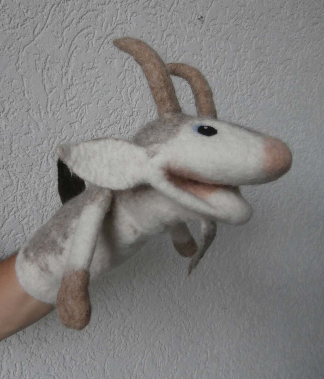 Hand Puppet goat Goat - Etsy