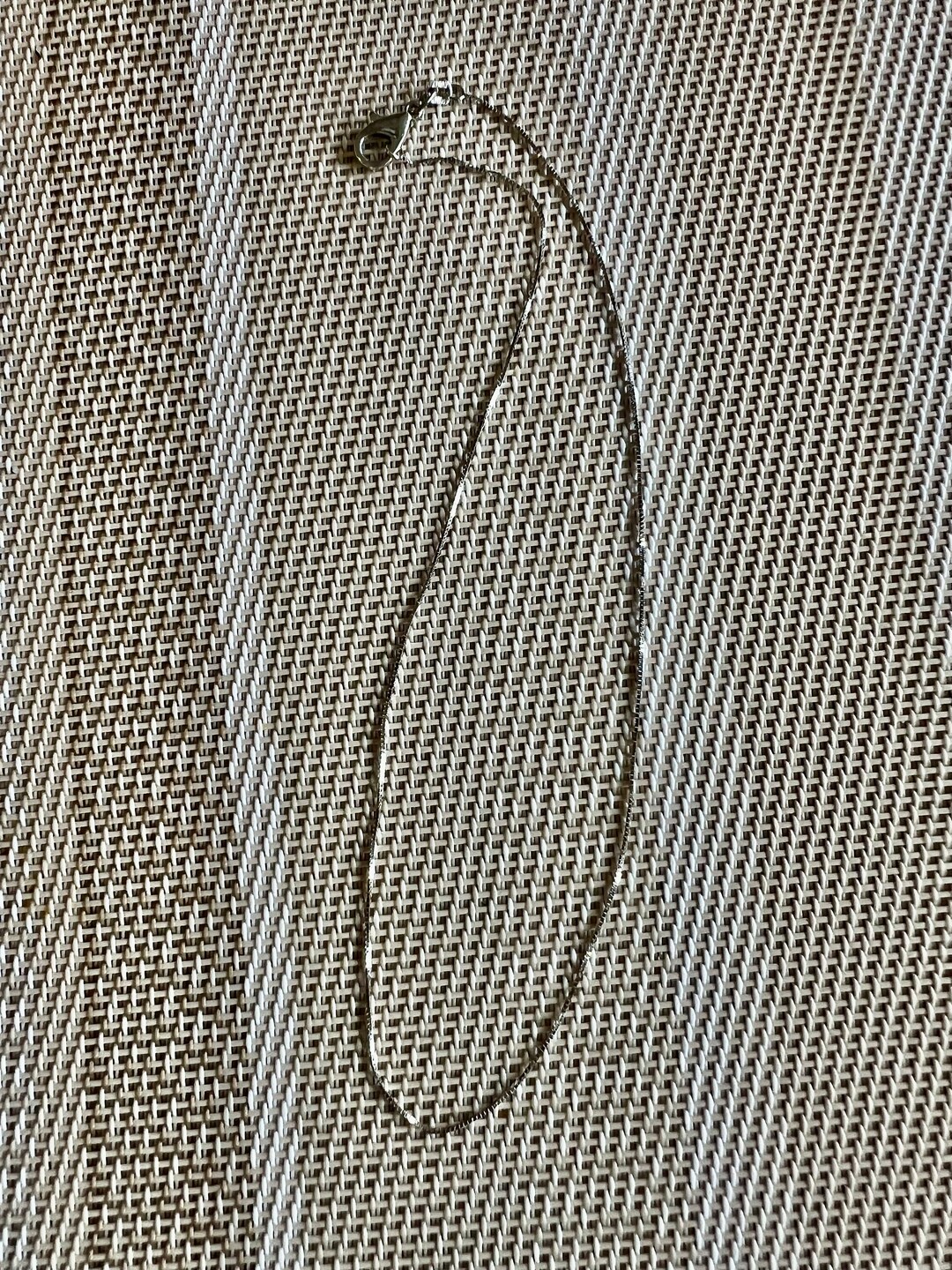 Sweet Little Girls Vintage 10k White Gold Box Chain Necklace 13&1/2 - Etsy