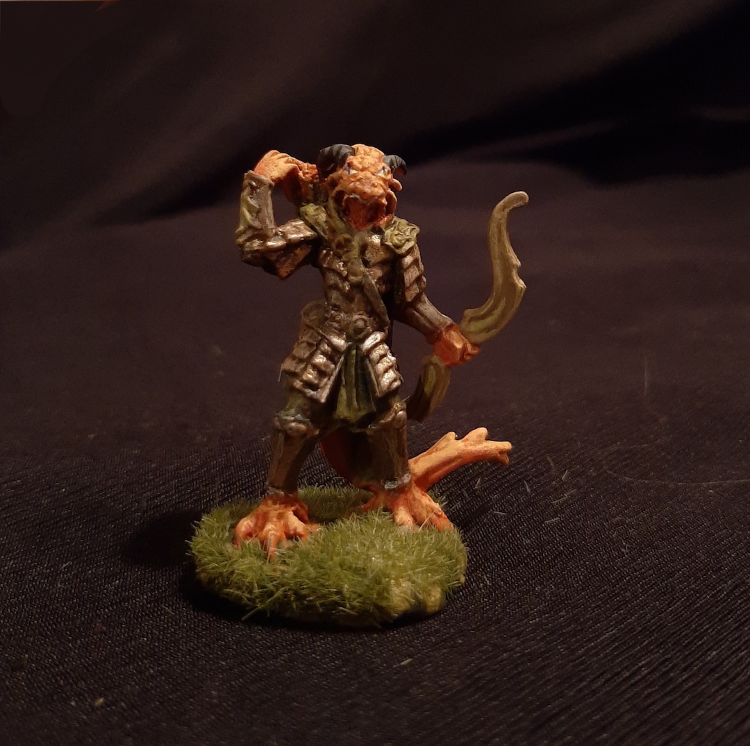 Dragonfolk /dragonborn Ranger, 28mm Painted Reaper Miniature - Etsy