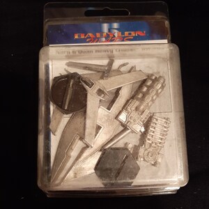 Narn G'quan Heavy Cruiser 1/3900 Scale Vintage 1998 Metal / Lead RPG ...