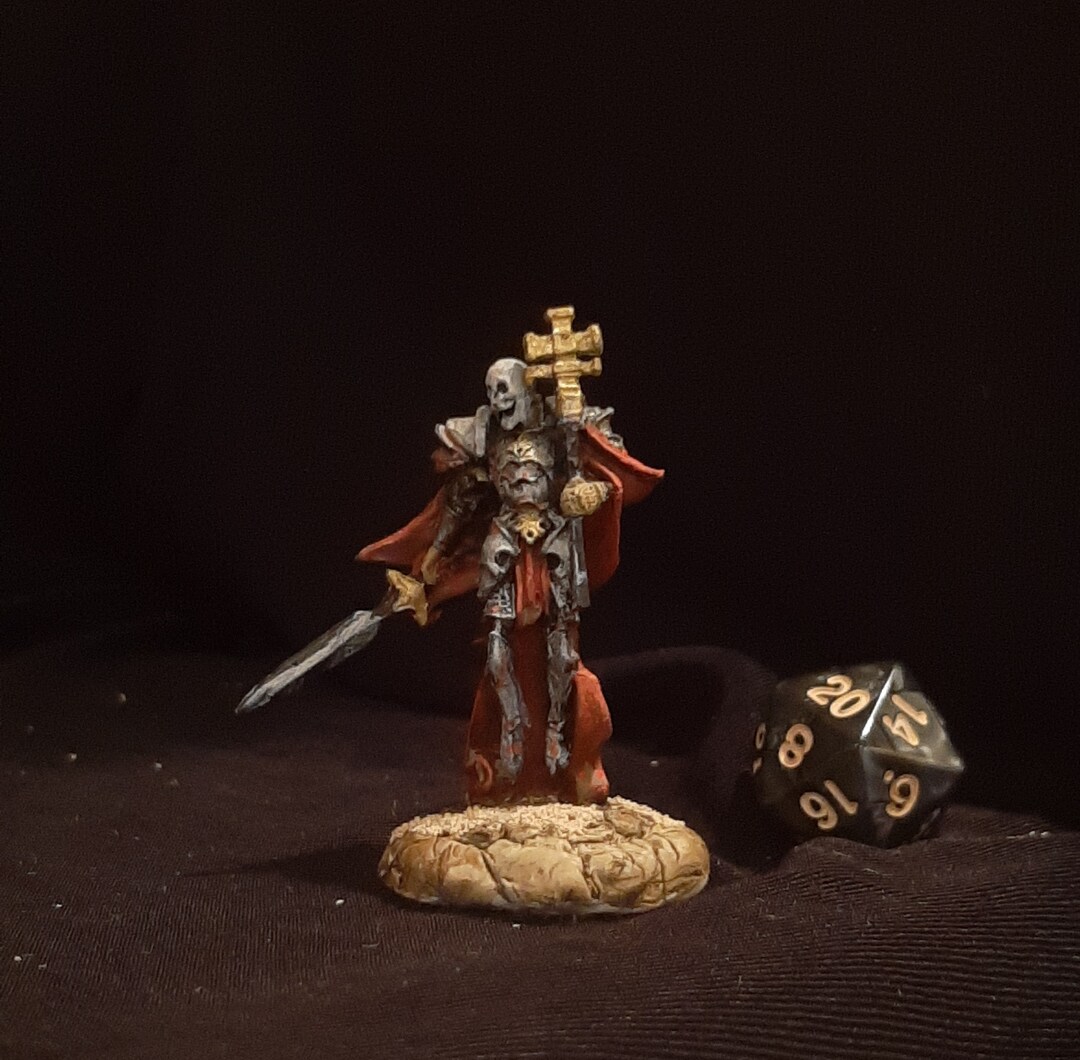 Undead Floating Cleric 28mm Hand Painted Reaper Bones 5 - Etsy