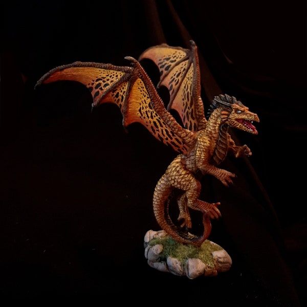Amber Dragon - Etsy
