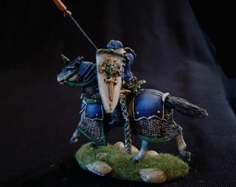 Painted Knight Miniature - Etsy