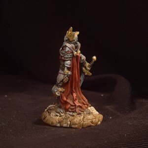 Undead Skeletal King 28mm Hand Painted Reaper Bones 5 Tabletop - Etsy