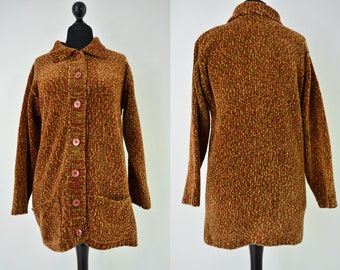 Chenille Cardigan Pattern - Etsy