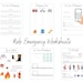 Kids Emergency Safety Printable Workbook, Preschool Children Activity ...