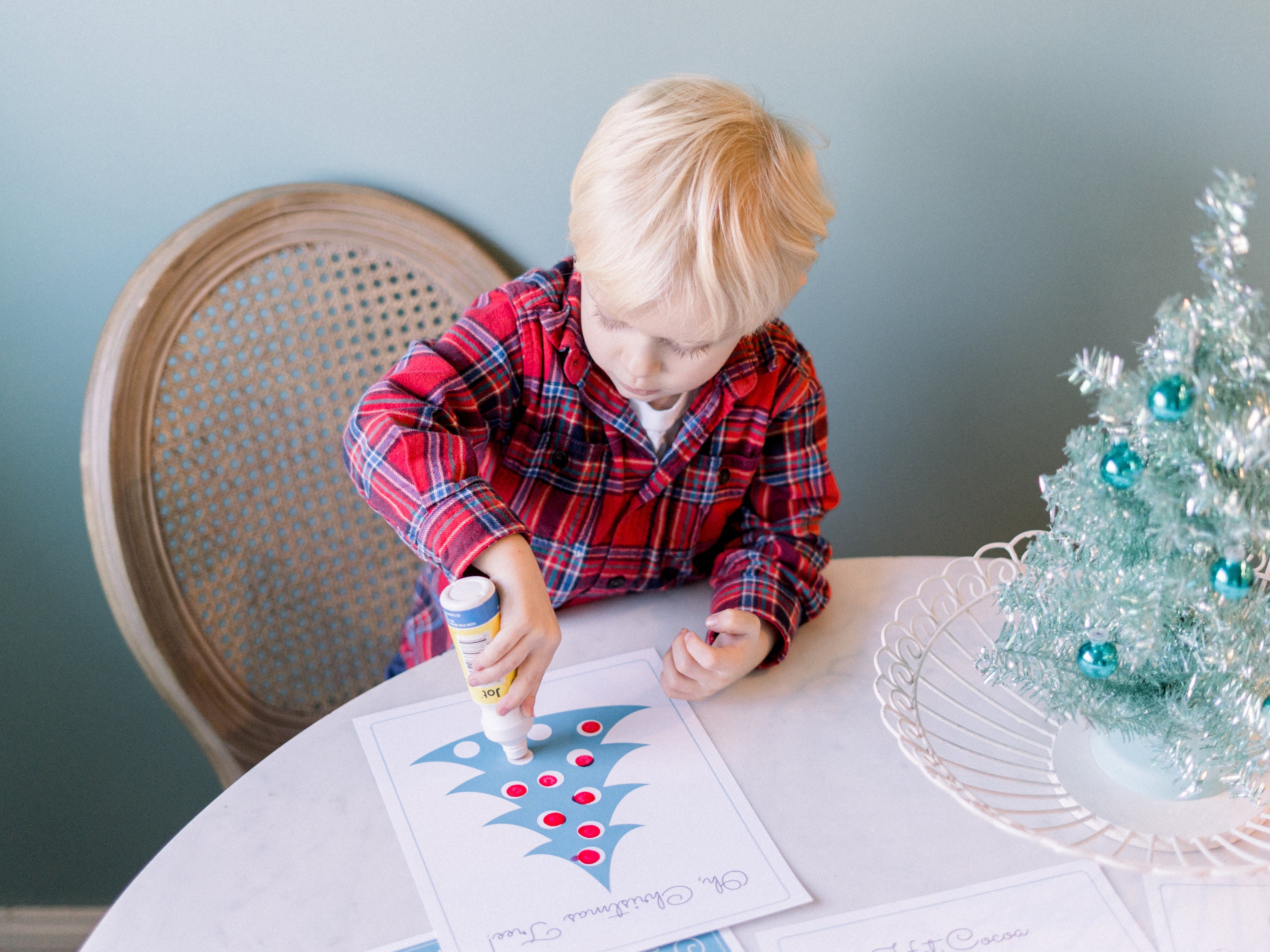 Christmas Printable Workbook, Santa Preschool Activity, Early Learning ...