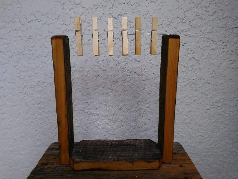 Reclaimed Wood Clothesline Bacon Hanger, Bacon Lovers,party Display ...