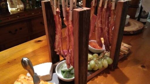 Bacon Rack,clothesline Bacon Hanger,wood Bacon Rack,dinner Party ...