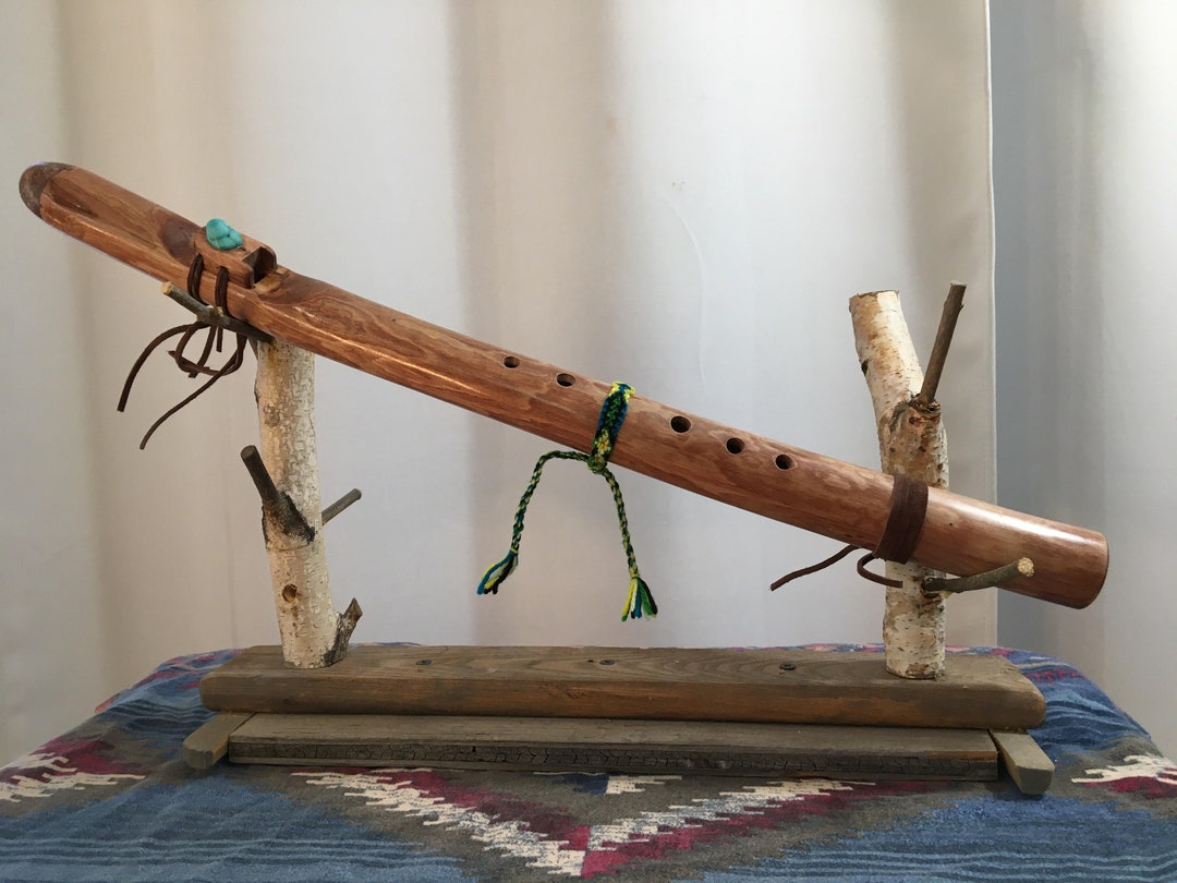 Beech Wood Native American Style Branch Flute KEY of F MINOR - Etsy