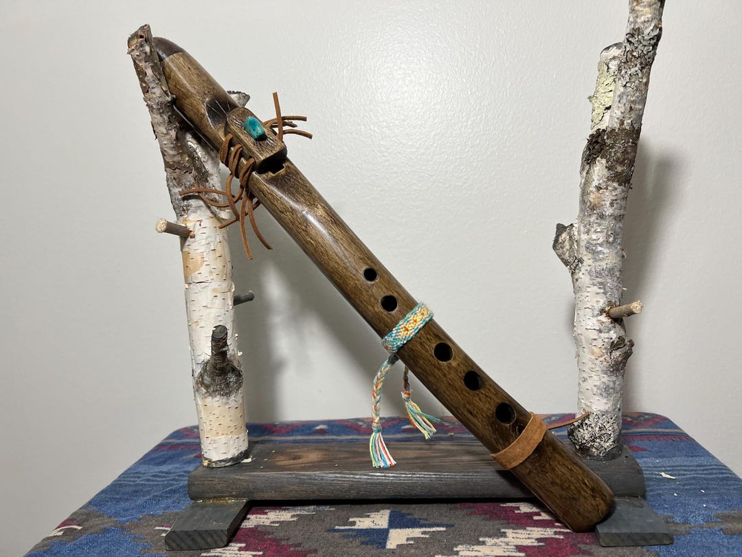 KEY of A# 432 Hz Birch Wood Native American Style Branch Flute - Etsy