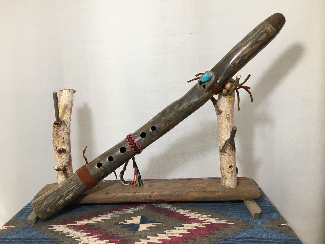 Maple Wood Native American Style Branch Flute KEY of F - Etsy