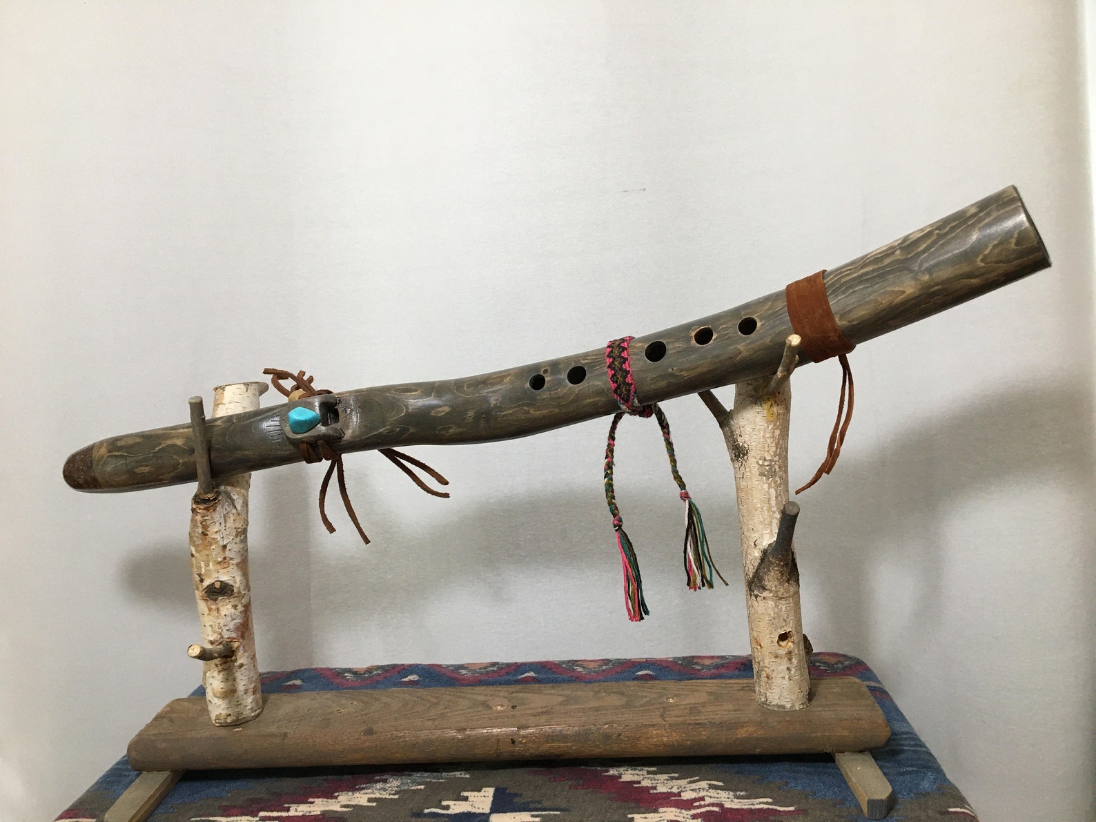 Maple Wood Native American Style Branch Flute KEY of F - Etsy