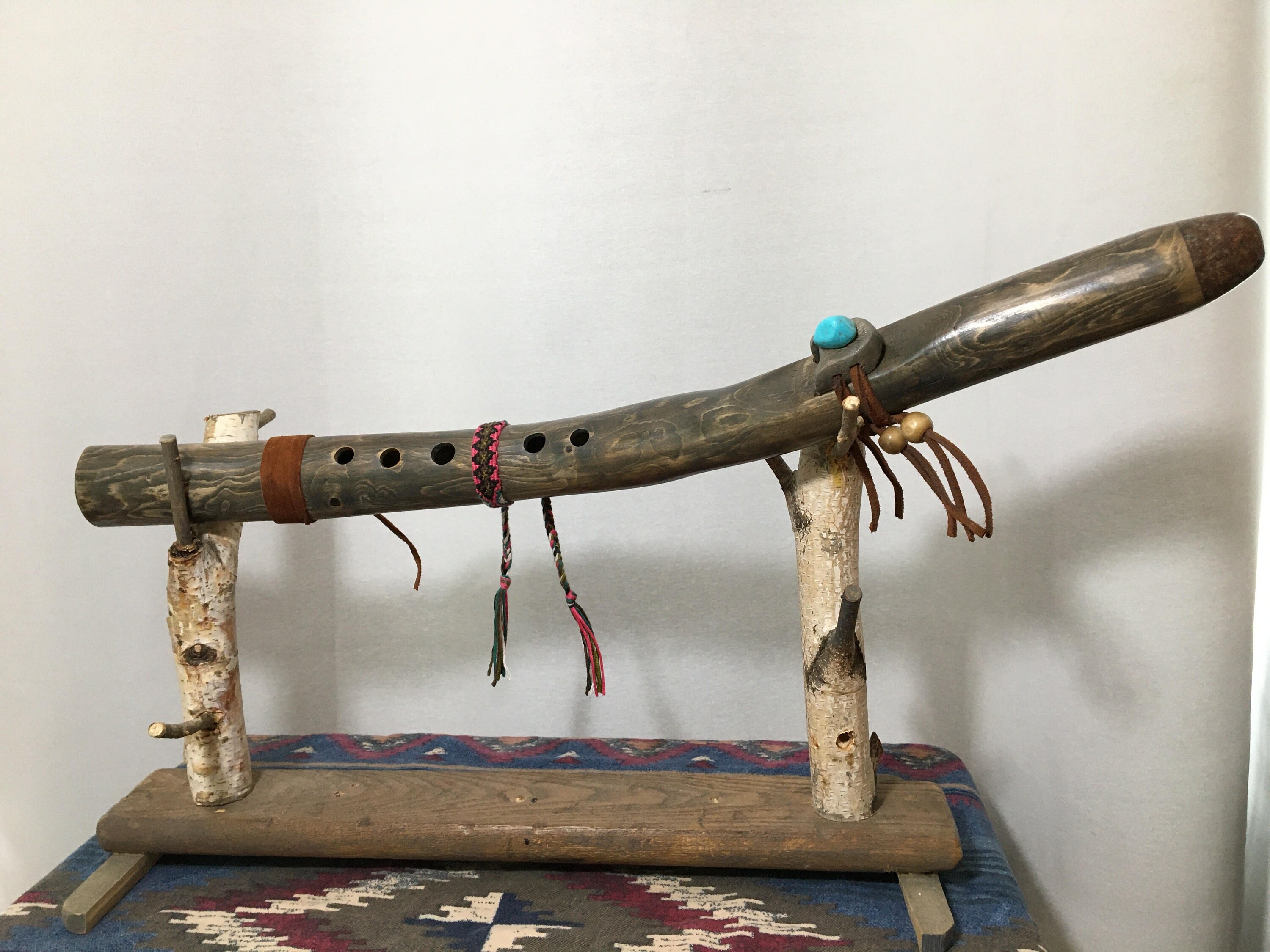 Maple Wood Native American Style Branch Flute KEY of F - Etsy