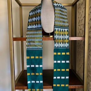 Handwoven Kente Sash as Graduation Stole School Choir . - Etsy