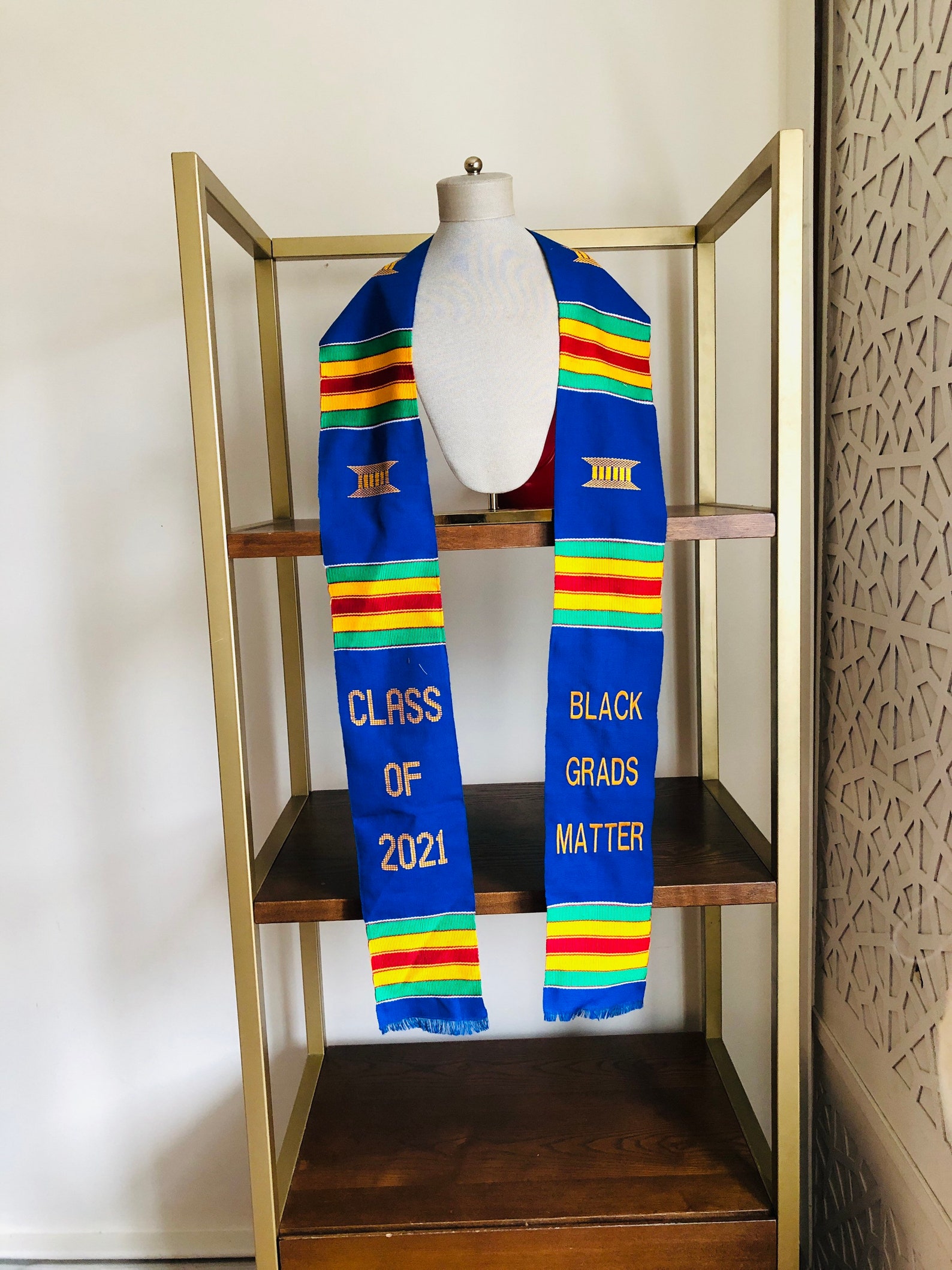 Custom Black Grads Matter Graduation Stoles Class of 2021 - Etsy