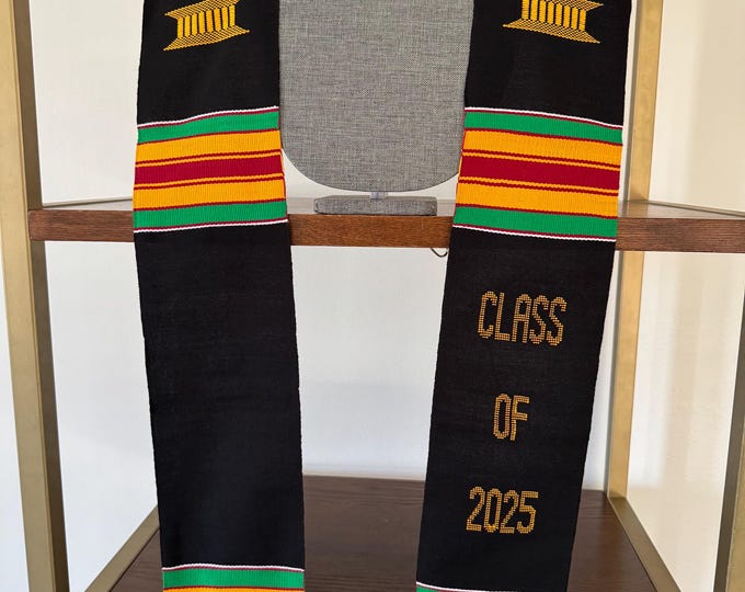 Custom Graduation Sash | Palestine Custom Graduation Stole | Custom ...