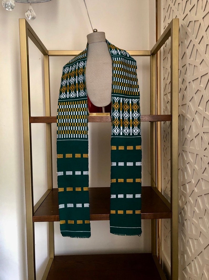 Handwoven Kente Sash as Graduation Stole School Choir . - Etsy