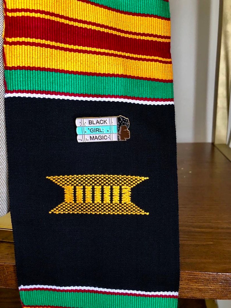Graduation Stole Black Girl Magic Custom Kente Class of 2022 | Etsy