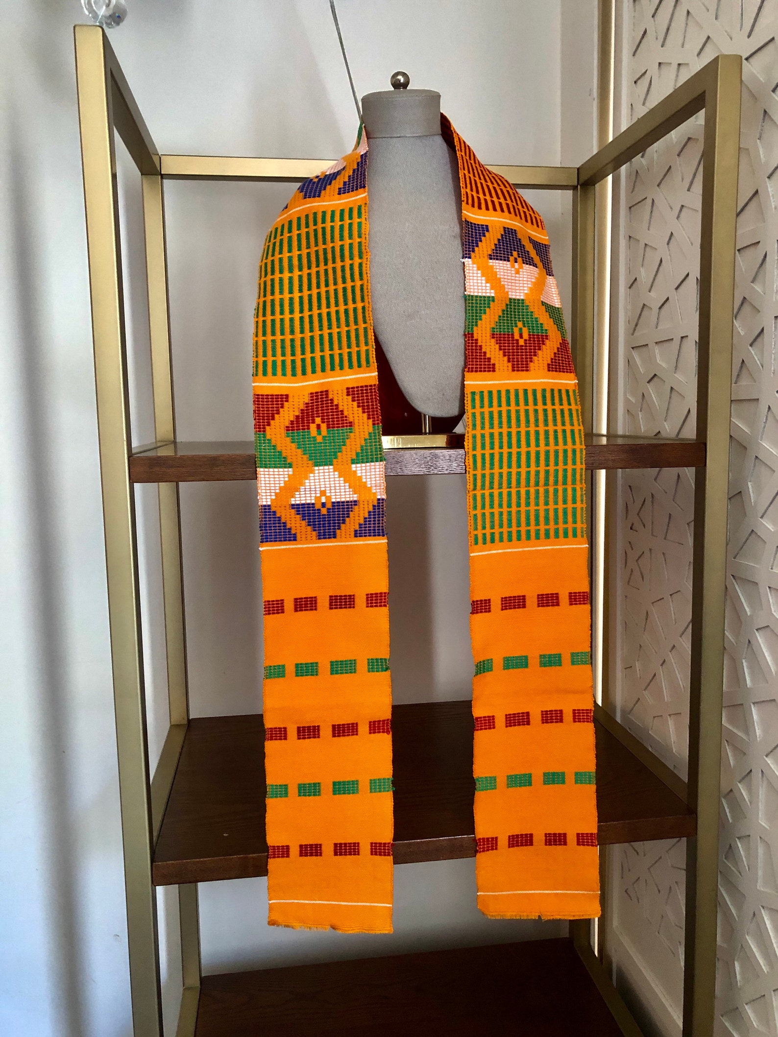 Handwoven Kente Stole as Graduation Stole, School Choir - Etsy