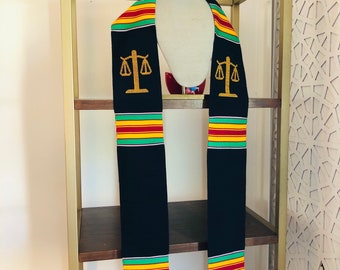 Handwoven Kente Sash as Graduation Stole School Choir . - Etsy