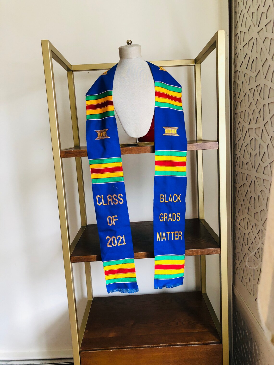 Custom Black Grads Matter Graduation Stoles Class of 2021 - Etsy