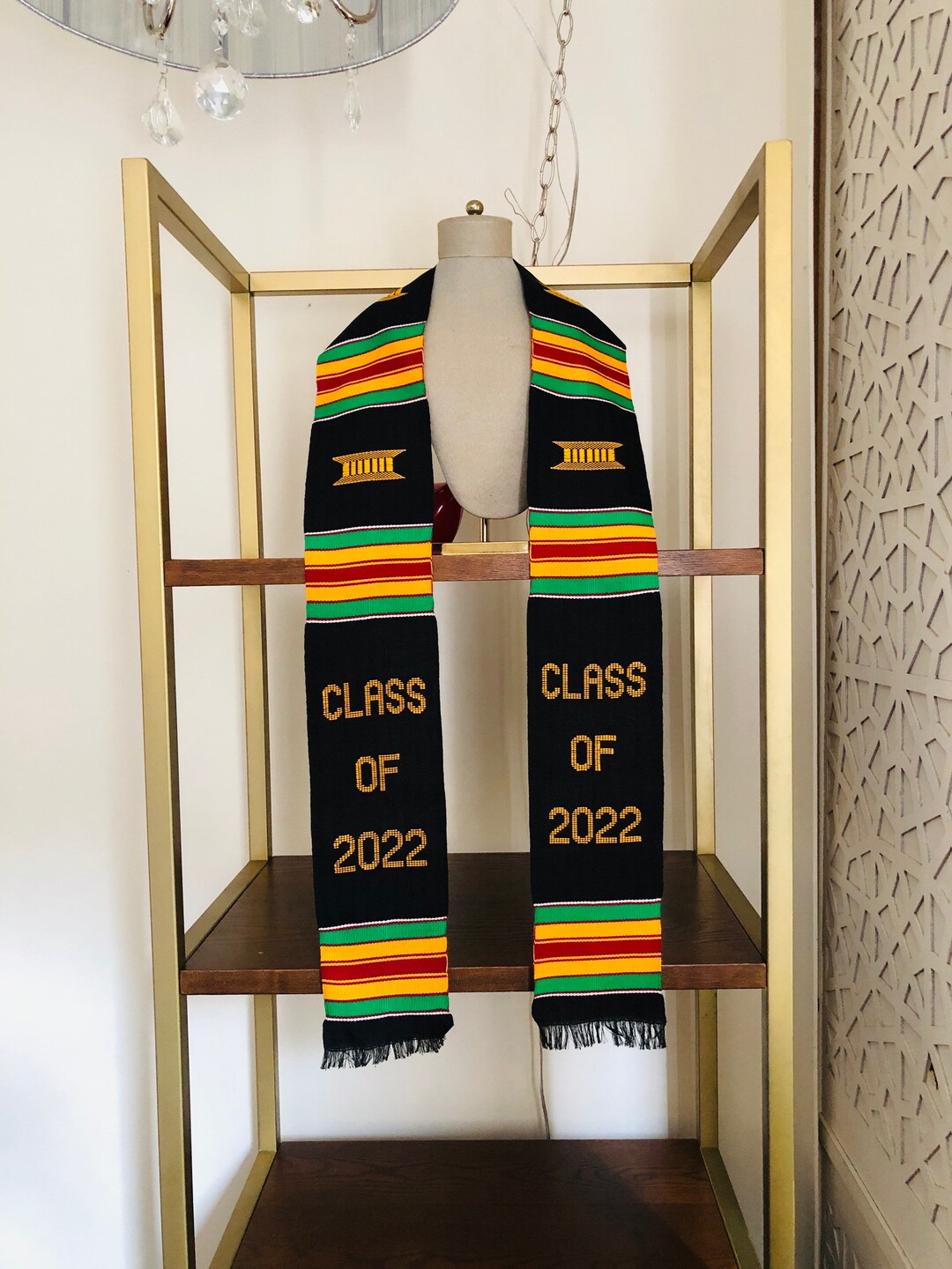 Graduation Stoles Class of 2023 Kente Sash, 2023 Graduation Sash Gift ...