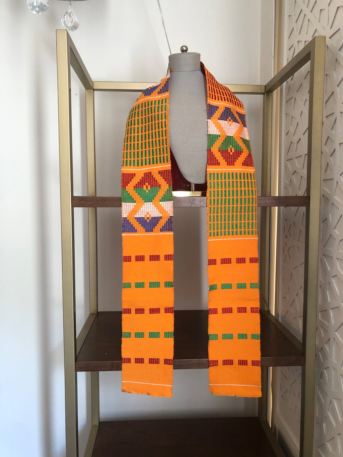 Handwoven Kente Stole as Graduation Stole, School Choir - Etsy