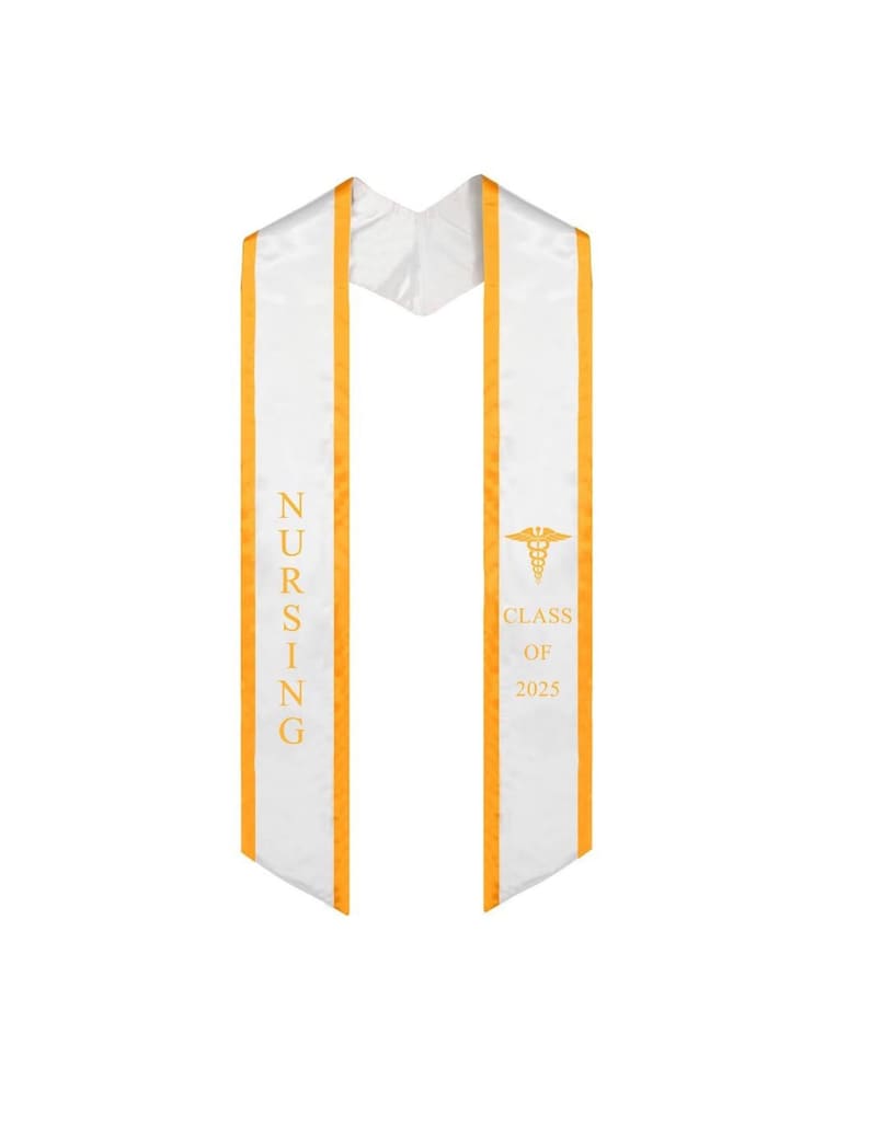 Nurses Graduation Stole: Class of 2025, 2026 Nursing Sash - Etsy
