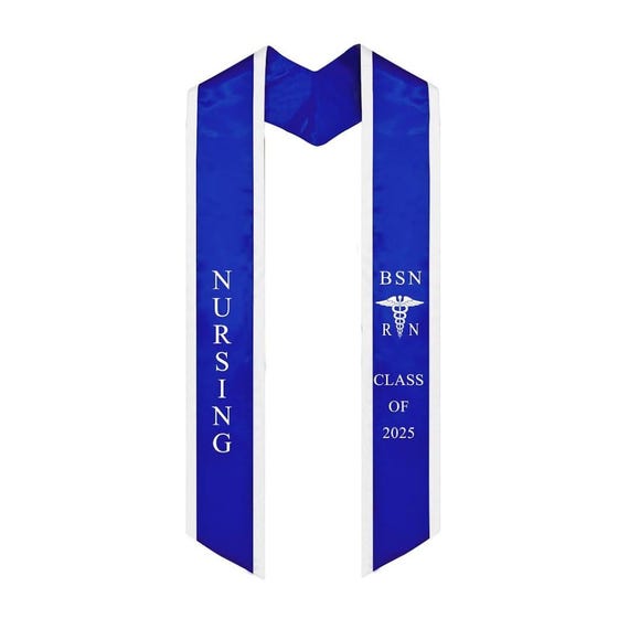 Nurse Sash Stethoscope/Medical Graduate Stole – Jess Creations LLC