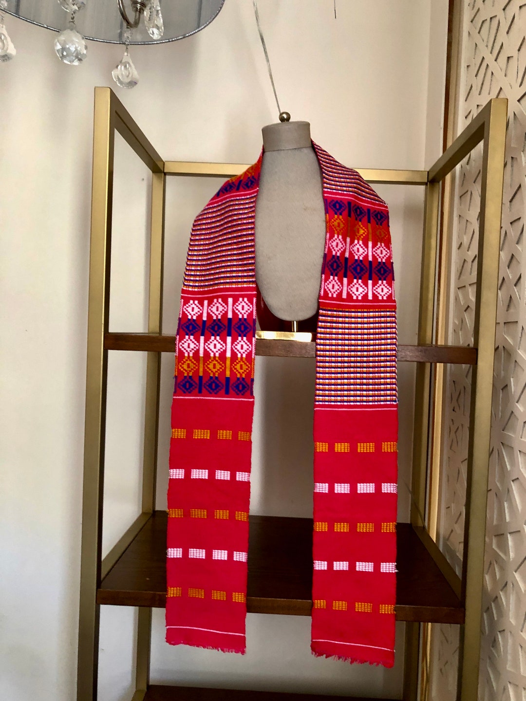Handmade Kente Sash as Graduation Stole, School Choir . - Etsy
