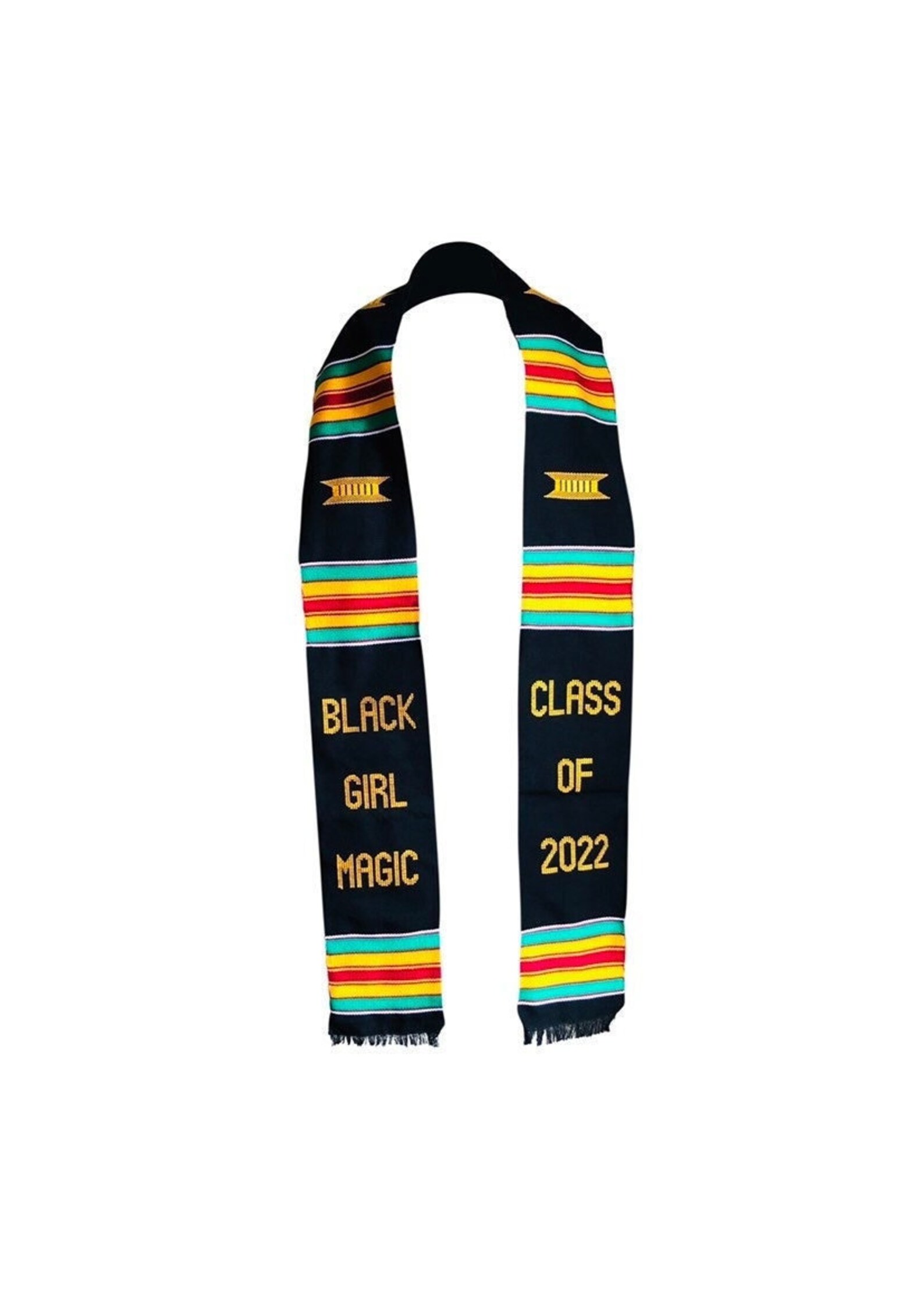 Black Girl Magic Graduation Stole Class of 2022 Kente Sash - Etsy