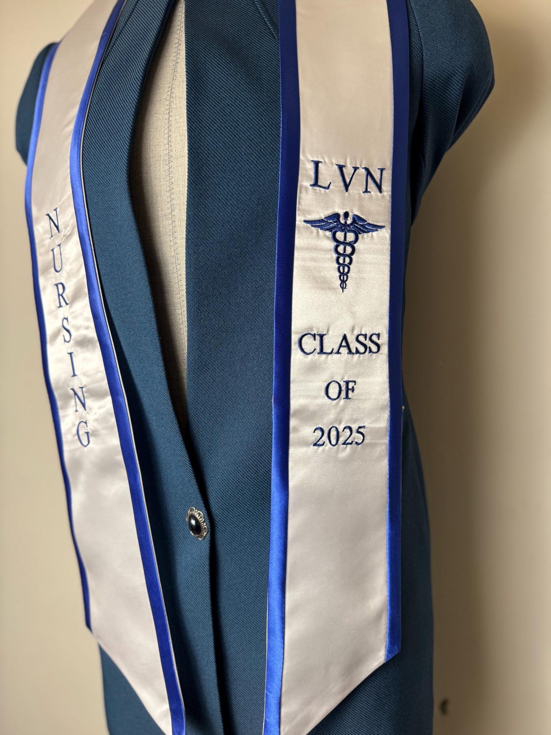 Custom LVN Graduation Stole 2025: Embroidered Nursing Sash - Etsy UK