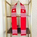 College Custom Graduation Stole Red and White Class of 2022 Sash ...