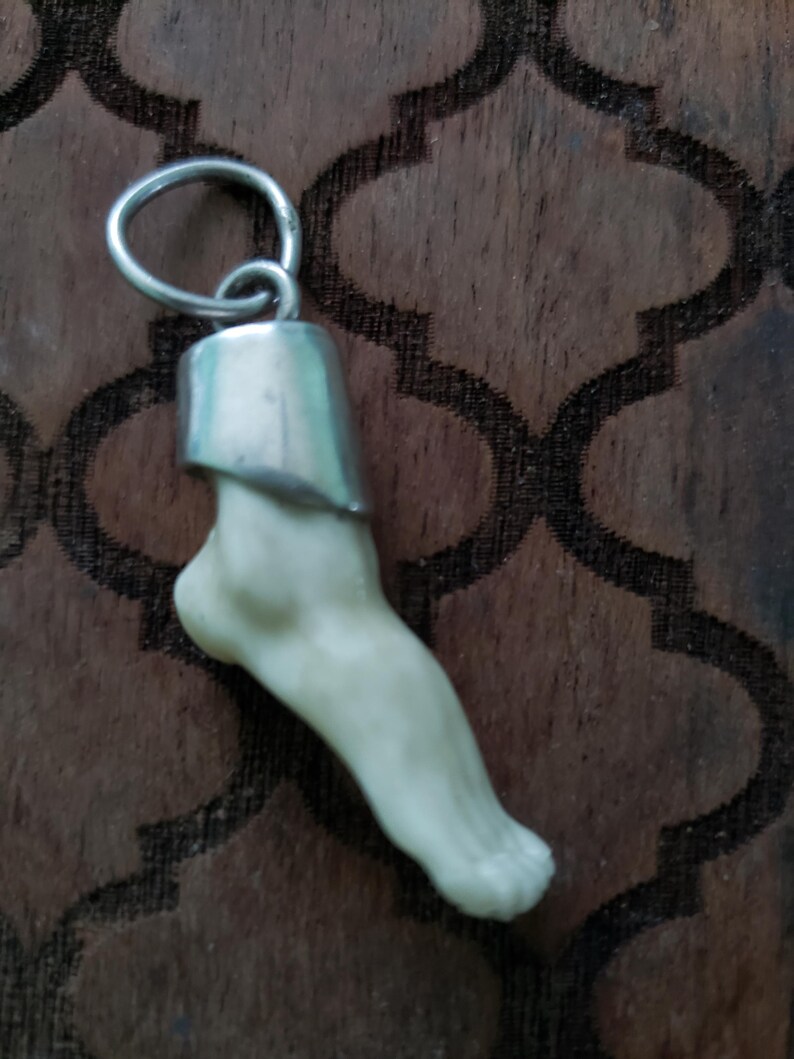 Traveller's Talisman Foot Charm - Etsy