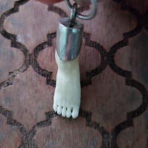Traveller's Talisman Foot Charm - Etsy