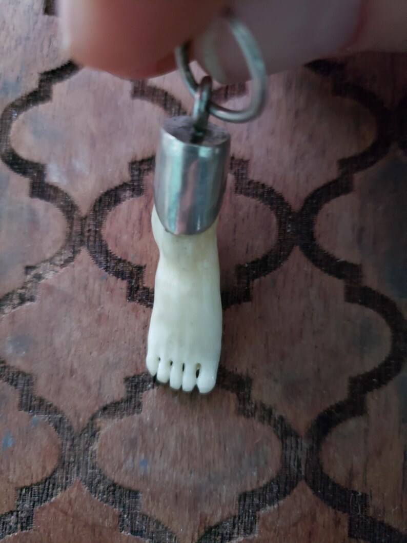 Traveller's Talisman Foot Charm - Etsy