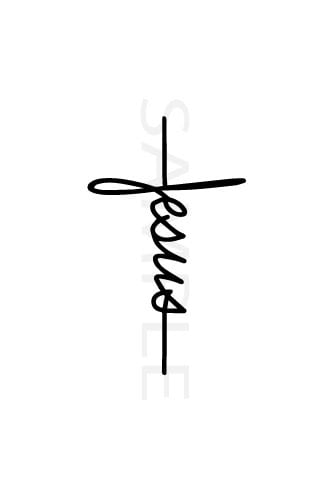 Jesus Cross SVG & EPS Religious, Christ, God - Etsy