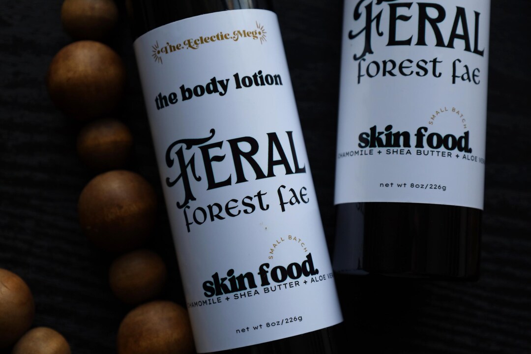 Feral Forest Fae Body Lotion W/ Aloe, Chamomile, and Shea Butter - Etsy