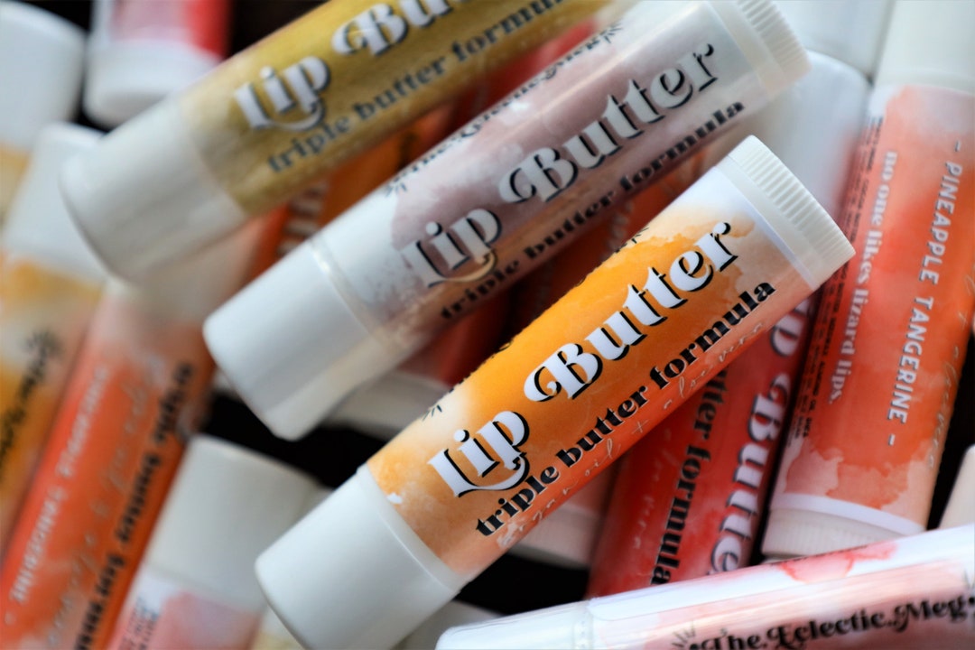 Lip Butter W/ Triple Butter Blend, Argan Oil, and Aloe - Etsy