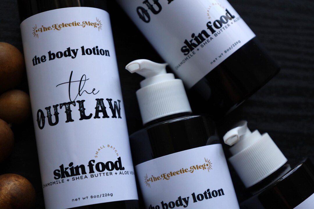 The Outlaw Body Lotion W/ Aloe, Chamomile, and Shea Butter - Etsy