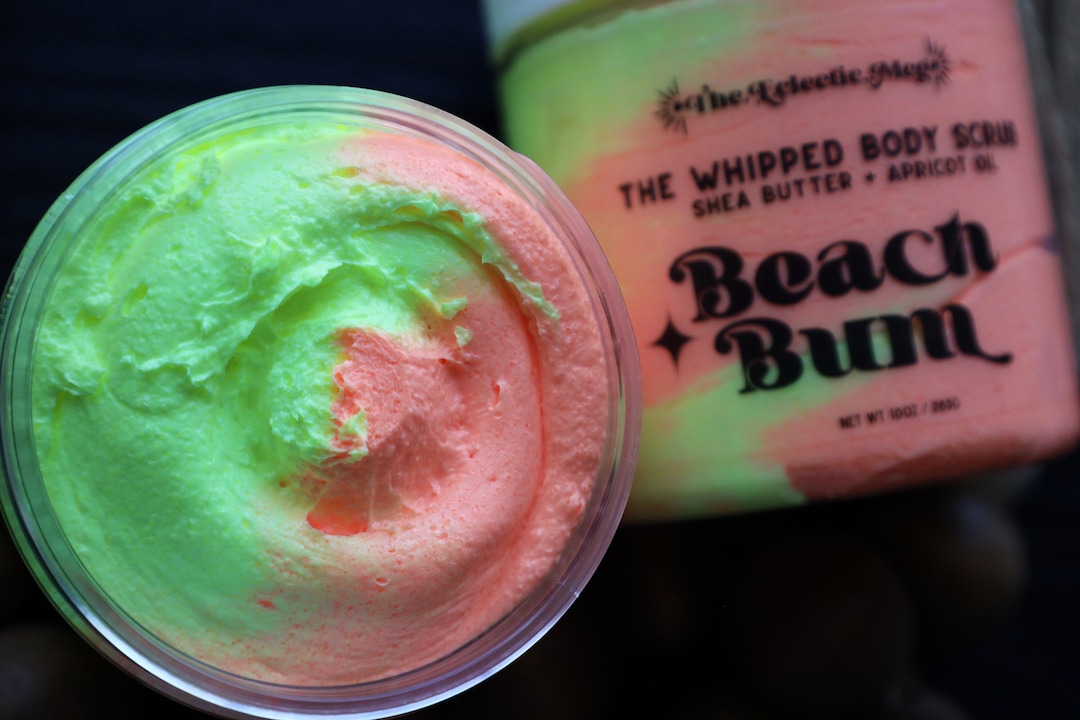 Beach Bum Whipped Scrub W/ Shea Butter and Apricot Kernel Oil - Etsy
