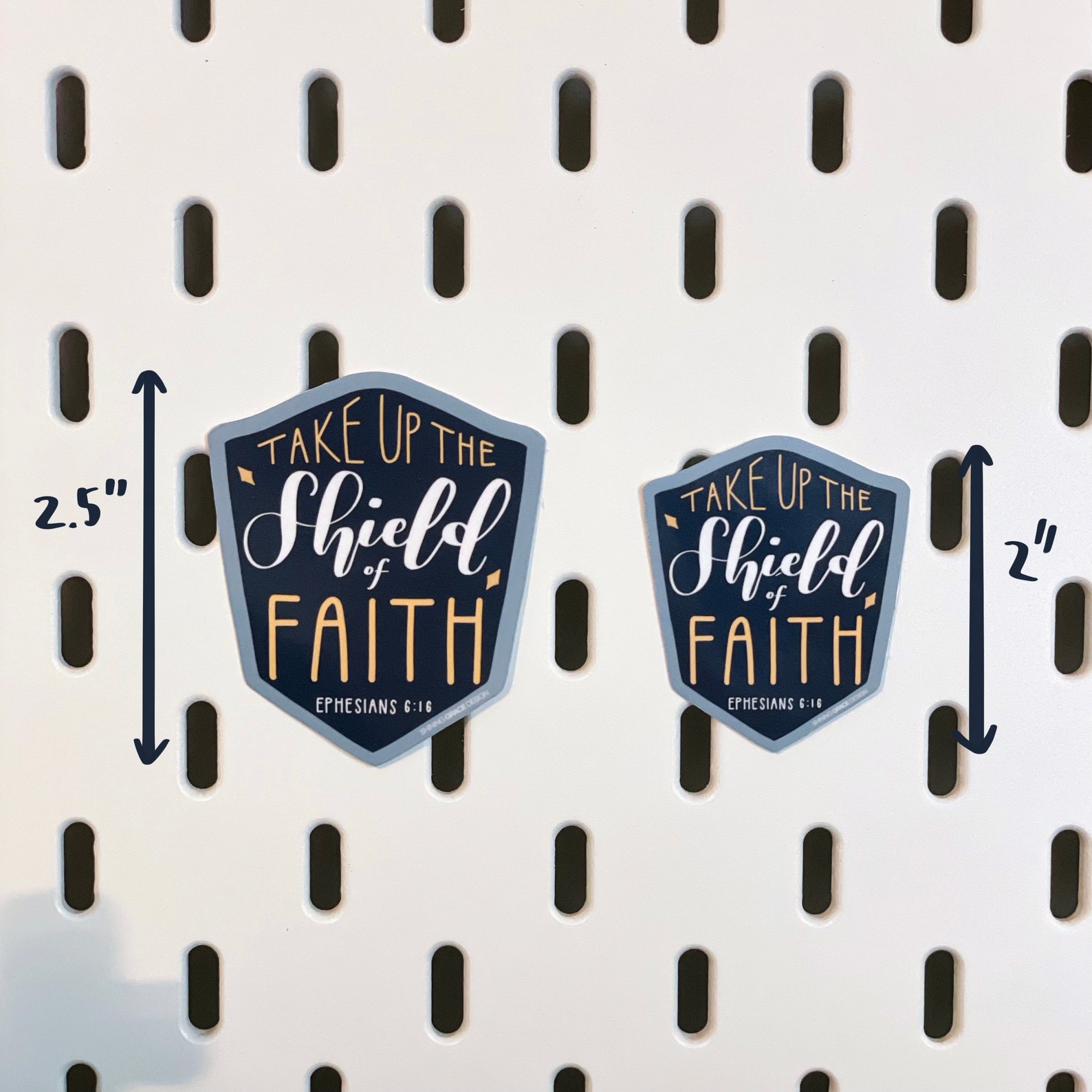 Shield of Faith Sticker Ephesians 6:16 Scripture/bible - Etsy