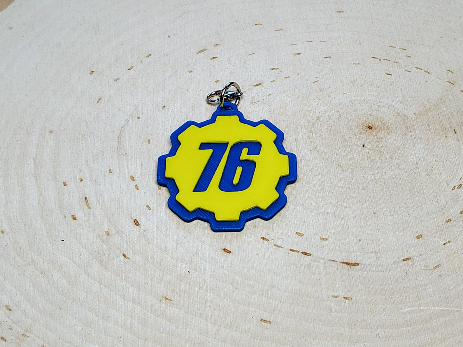 Fallout Inspired Vault Number Key Ring / Keychain / Bag Charm / Zipper ...
