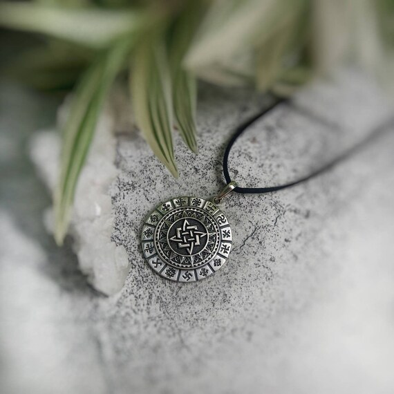 Magic Fire Amulet Fire Mandala Pendant Layered Spiritual Amulet Yoga
