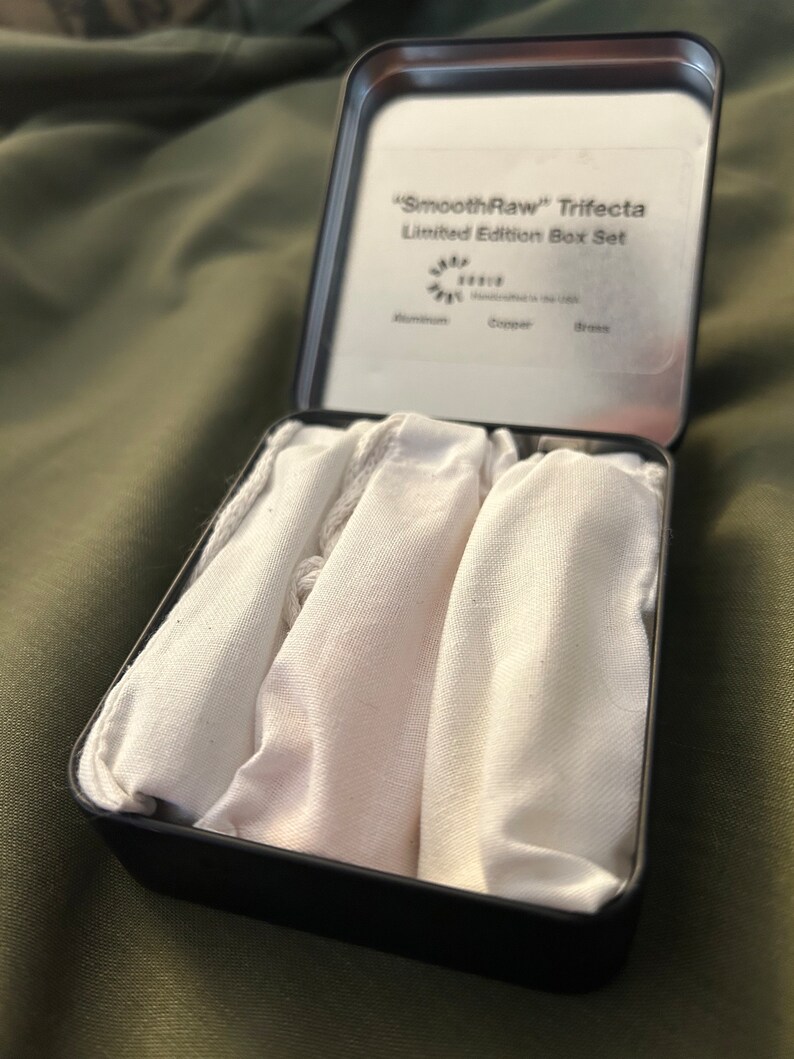 JSA “smoothraw Ultra Duo Trio” Trifecta Series, Aluminum, Copper ...